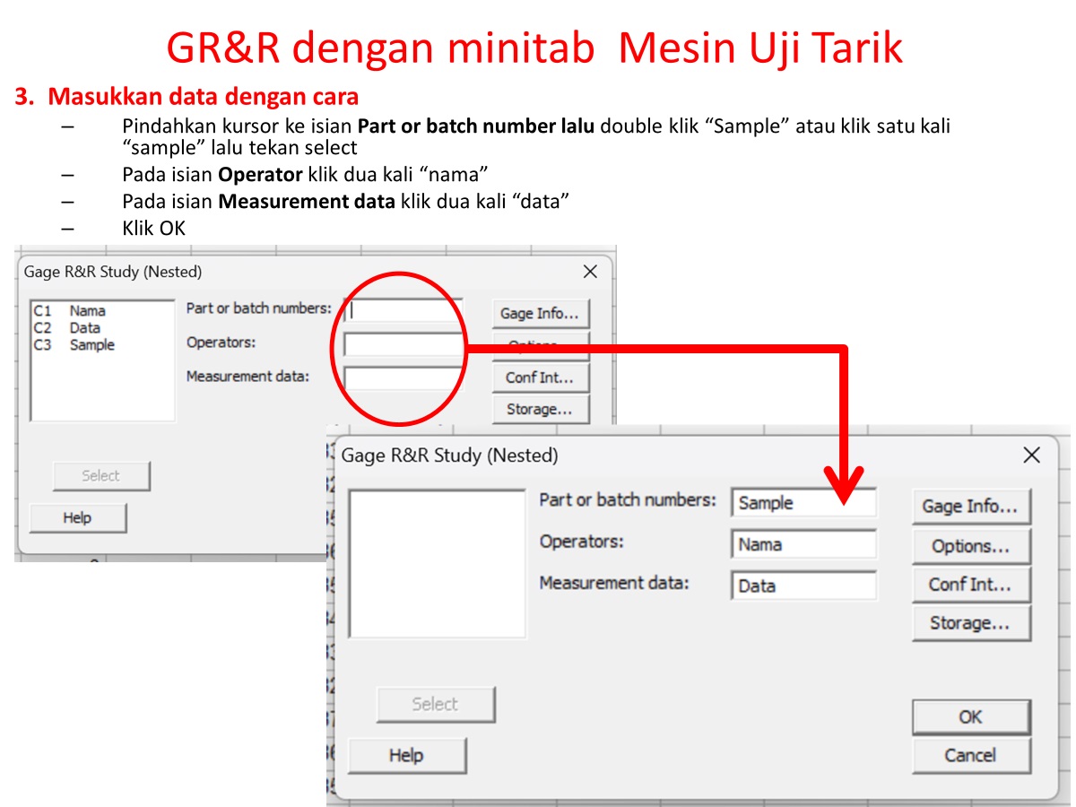 TIPS & CONTOH STUDI KASUS MSA-GRR-NESTED – www.improvementqhse.com (PT RIMAR SOLUSI TANGGUH)