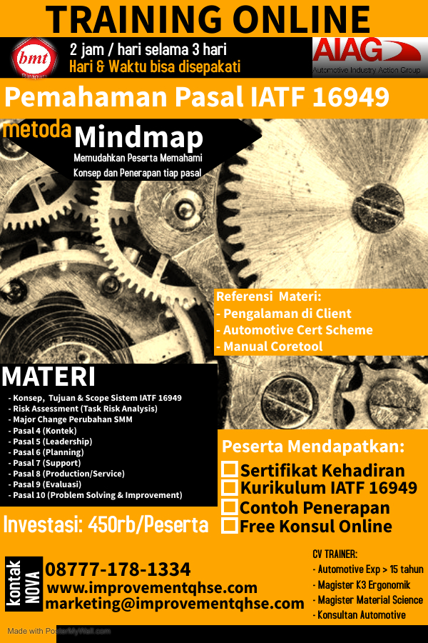 MSA DI IATF 16949 – www.improvementqhse.com (PT RIMAR SOLUSI TANGGUH)